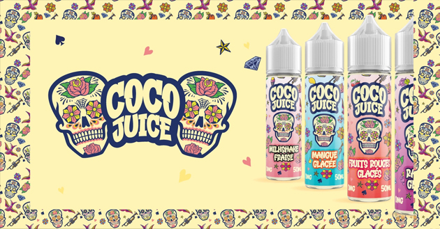 Tous les e-liquides Coco Juice sur Monsieurvapo